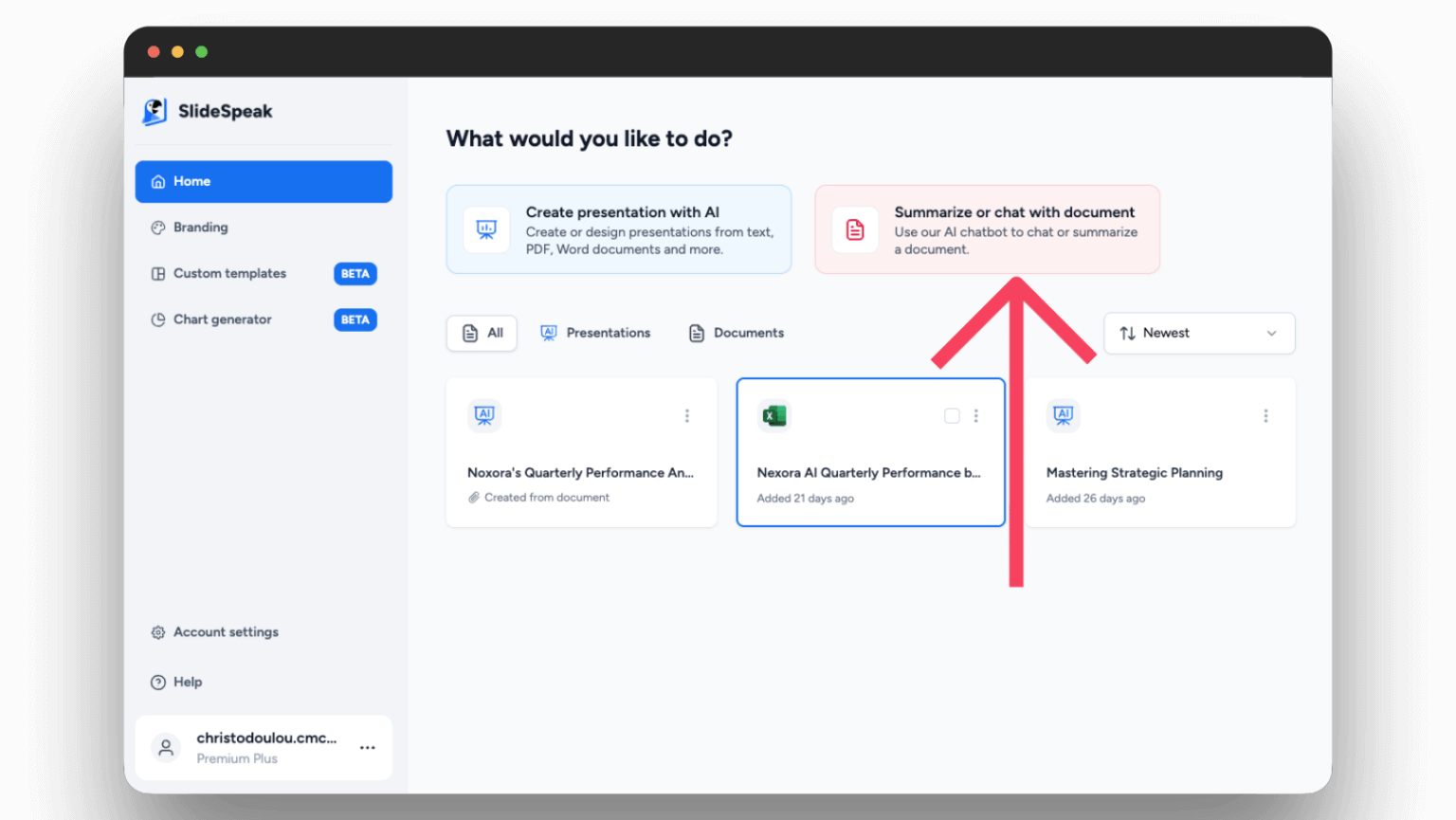Add Speaker Notes with AI to Presentations - SlideSpeak