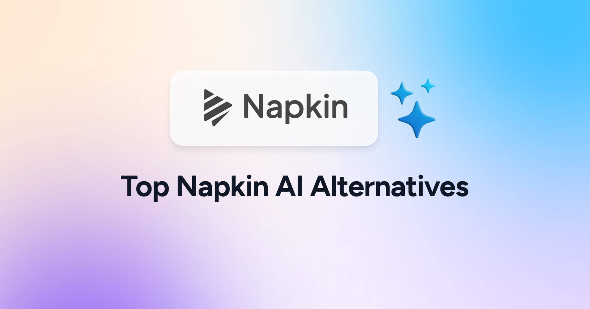 Top 5 Napkin AI Alternatives in 2025 - SlideSpeak