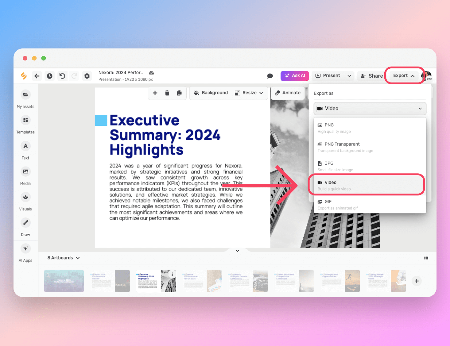 Best Tools to Animate Presentations with AI - SlideSpeak