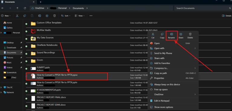 How Do You Convert PPSX to PPTX Easily?