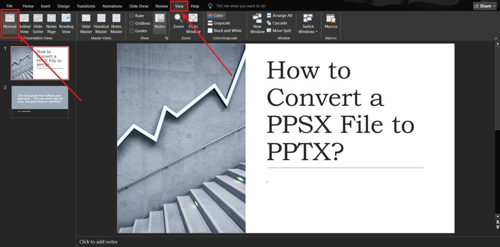 How Do You Convert PPSX to PPTX Easily?