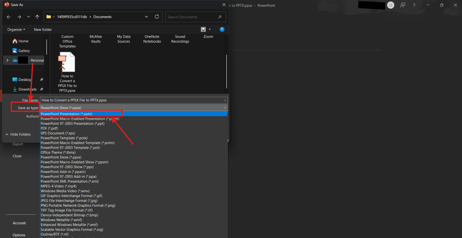 How Do You Convert PPSX to PPTX Easily?