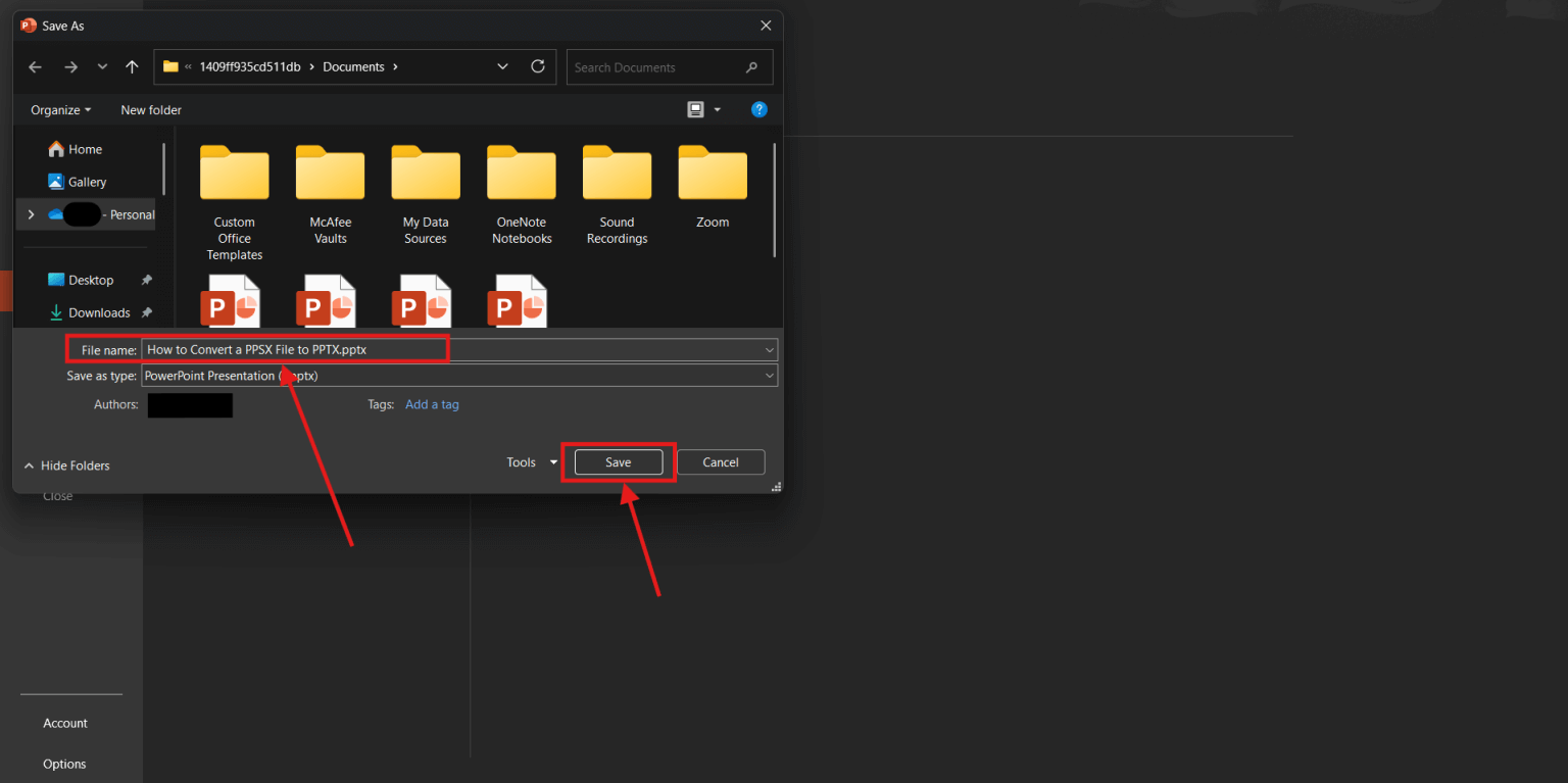 How Do You Convert PPSX to PPTX Easily?