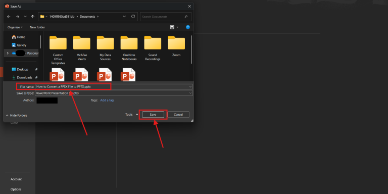How Do You Convert PPSX to PPTX Easily?