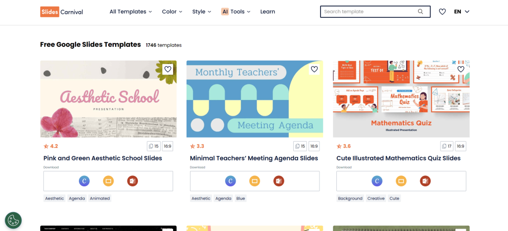 10 Best Websites for Free Google Slides Templates in 2025